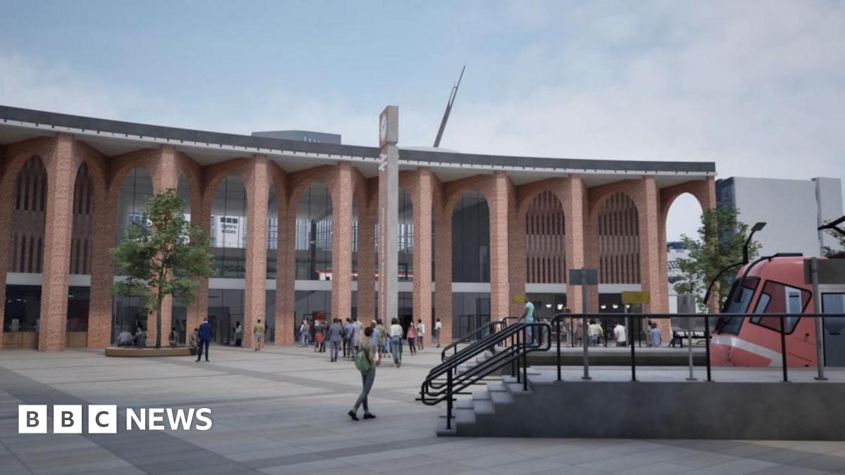 Cardiff Central station £140m revamp gets go-ahead - BBC News