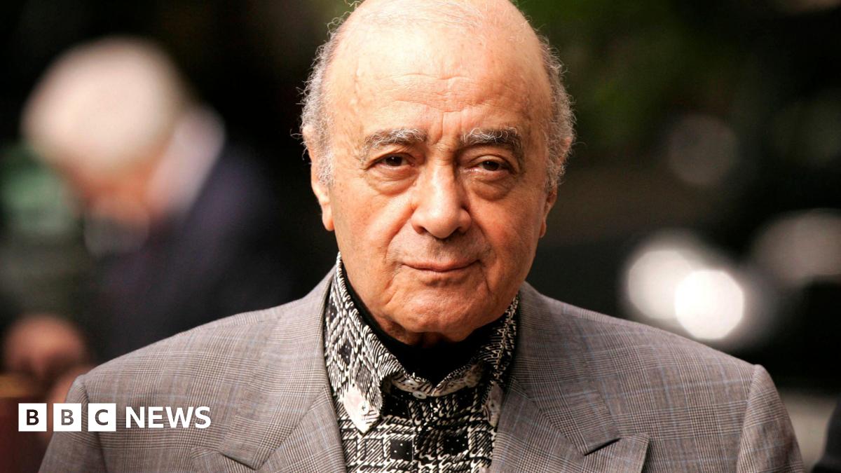 Mohamed Al Fayed was 'a monster enabled by' Harrods, says lawyer - BBC News