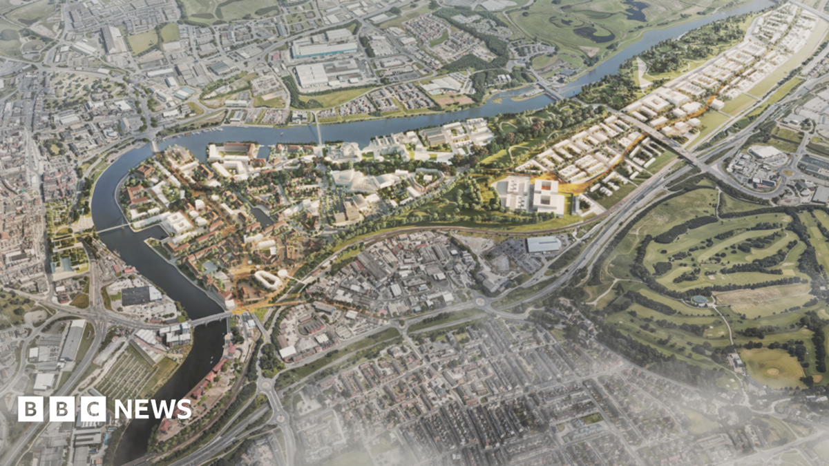 New vision for 'transformation' of Stockton and North Thornaby - BBC News