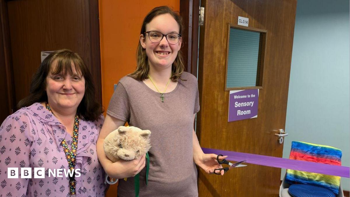 Cleethorpes Library opens multi-sensory room for neurodiversity - BBC News