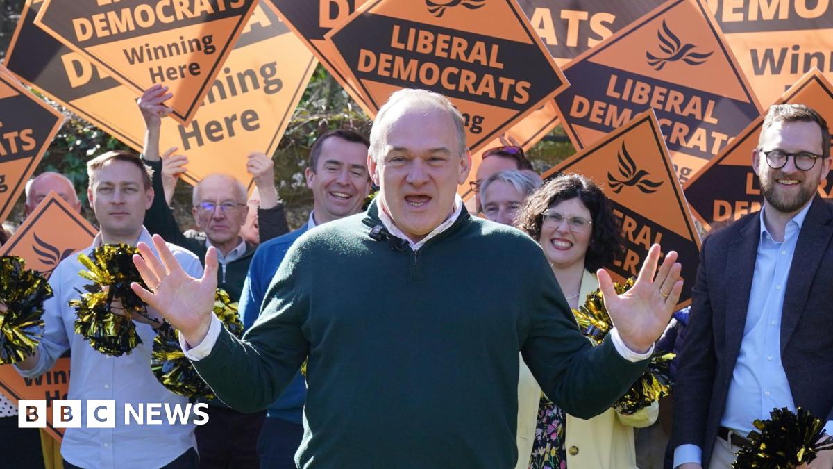 Lib Dems aim to become 'party of Middle England', says Ed Davey - BBC News