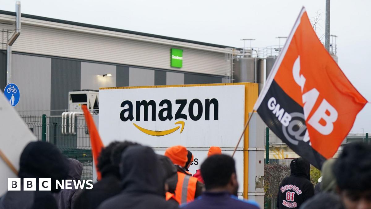 UK Amazon workers to protest over union recognition - BBC News