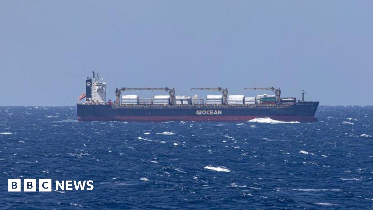 Two crew killed in attack on cargo ship in Red Sea - BBC News