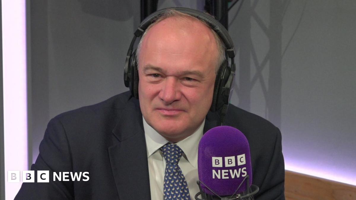 Liberal Democrat leader Ed Davey grilled by BBC local radio stations ...