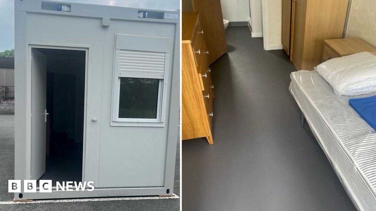 Clive Barracks: MP says soldiers are living in converted shipping ...