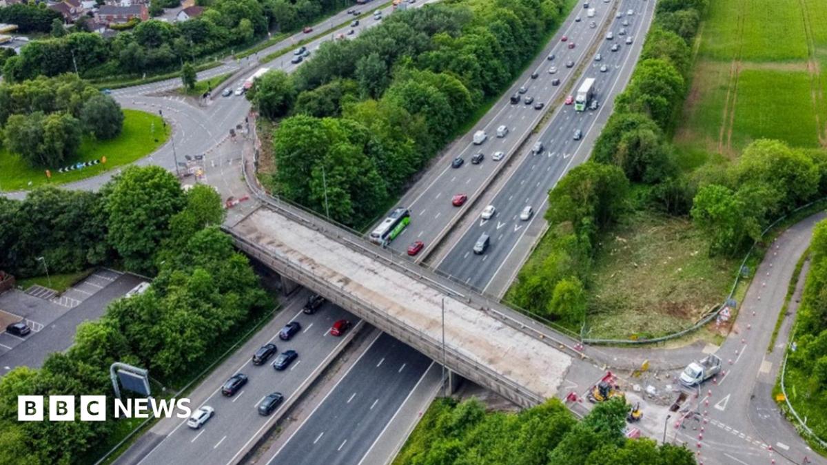 More M4 closures required for A432 Badminton Road bridge repairs - BBC News