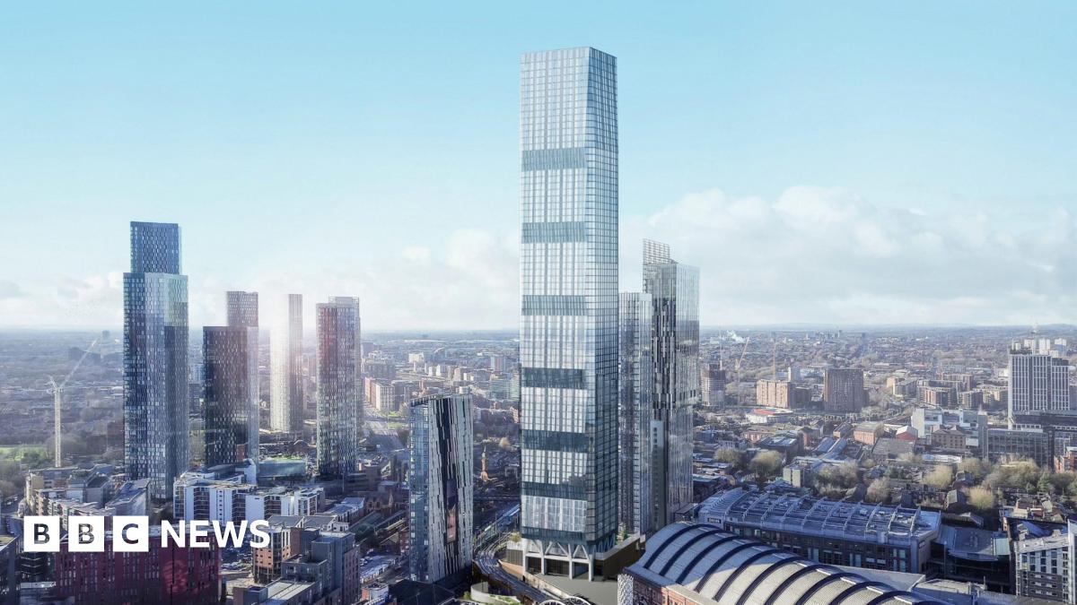 Plans approved in Manchester for tallest UK tower outside London - BBC News