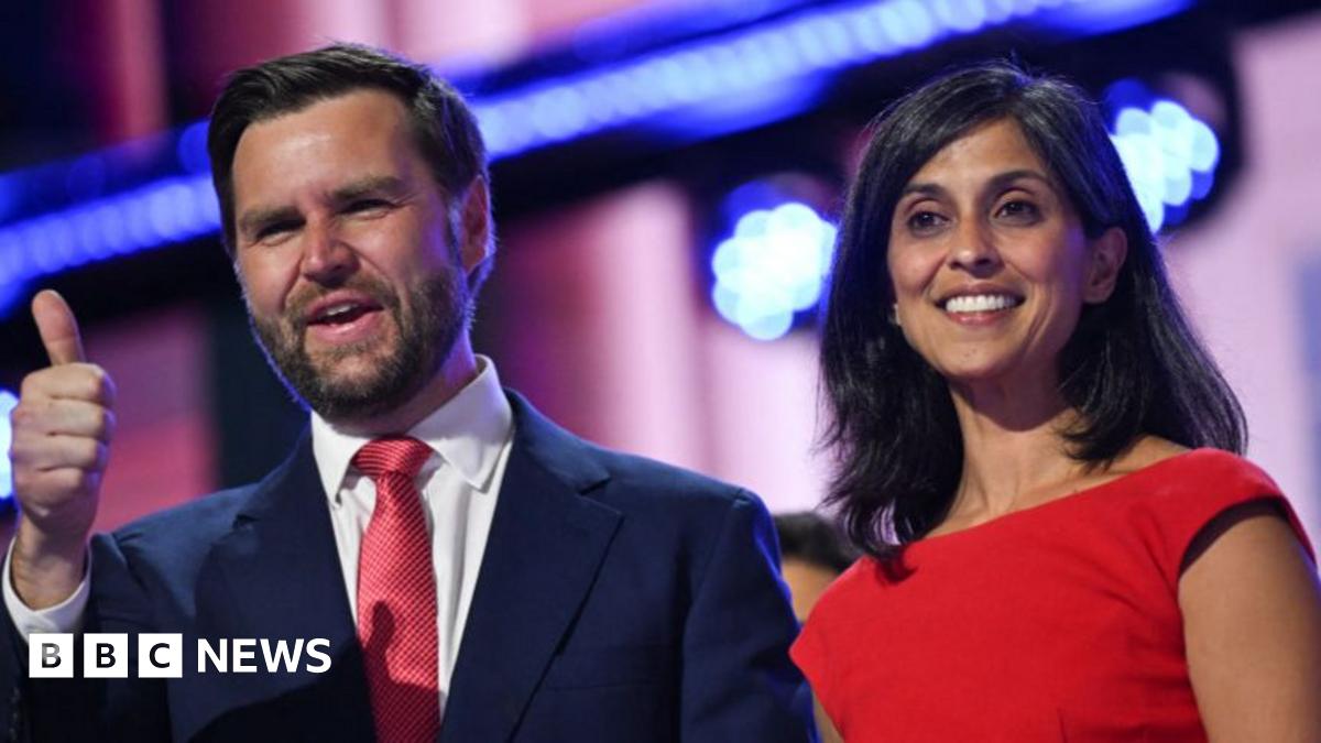 Usha Vance: Who is the Second Lady of the United States? - BBC News