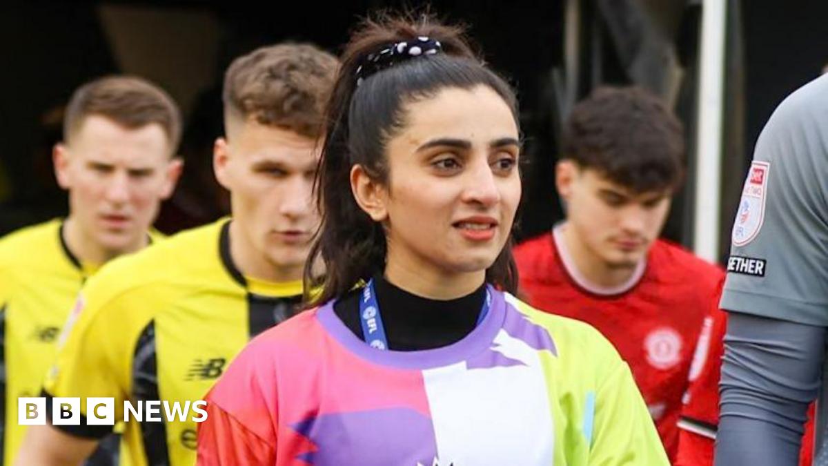 Football saved my life, says Afghan national team captain - BBC News