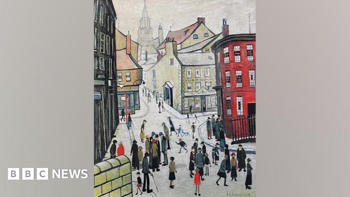 Berwick to recreate 1930s LS Lowry painting in same spot - BBC News