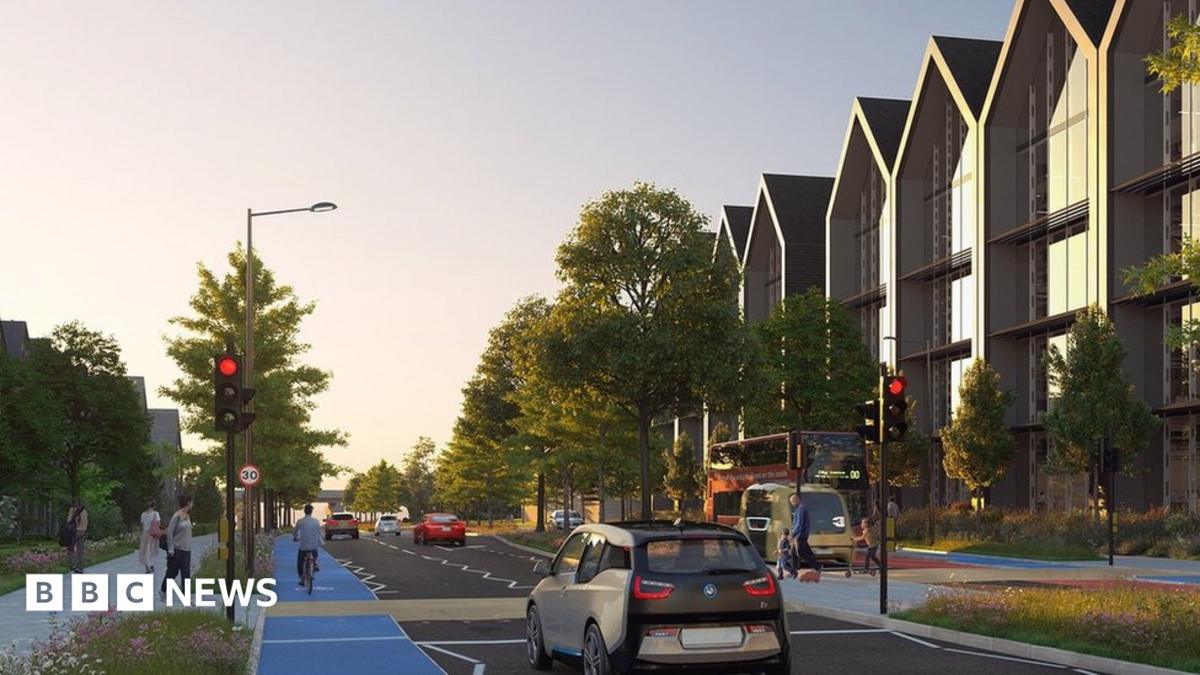 Oxford North housing project approved again - BBC News