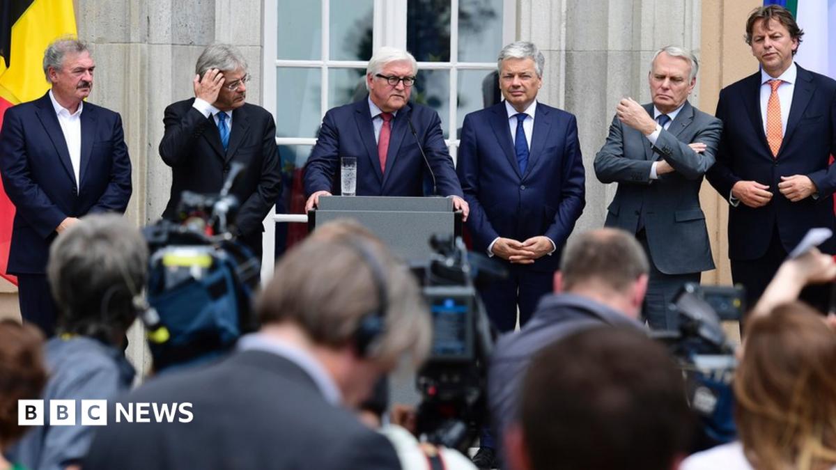Brexit referendum: EU ministers press UK for quick exit - BBC News