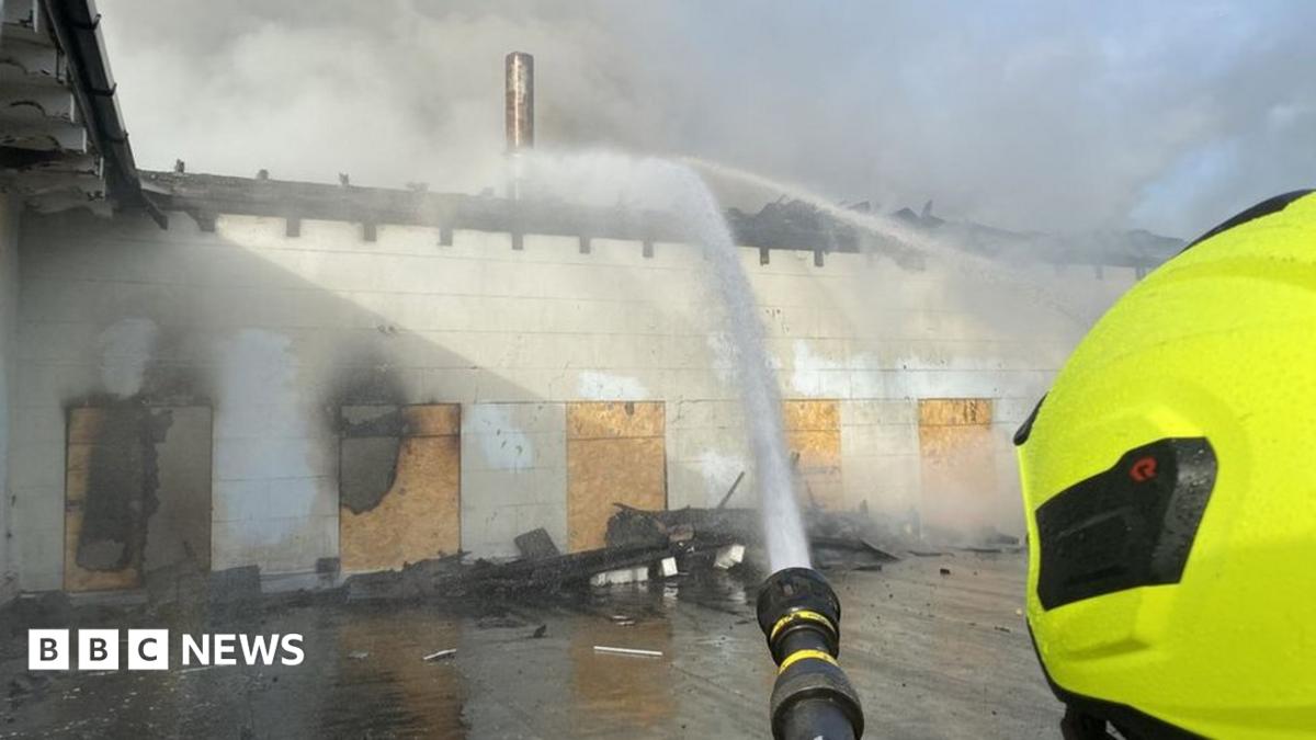 Africa House: Local held over fire at disgraced millionaire's former ...