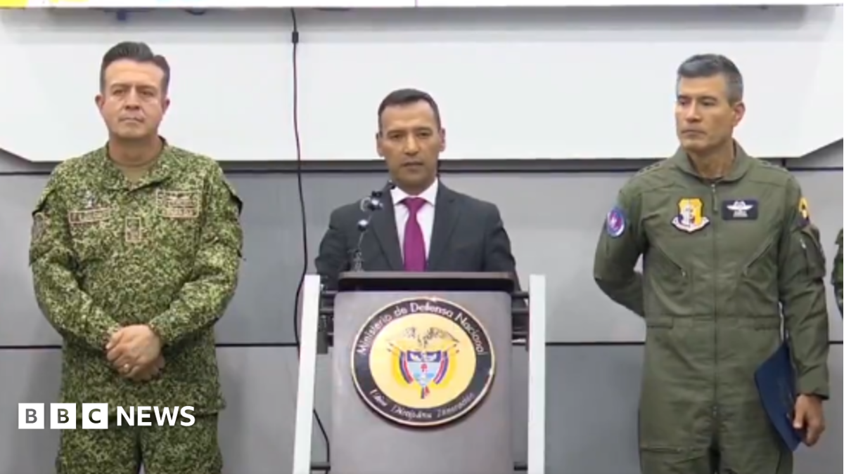 Colombian military attack on suspected rebel camp leaves 19 dead - BBC News