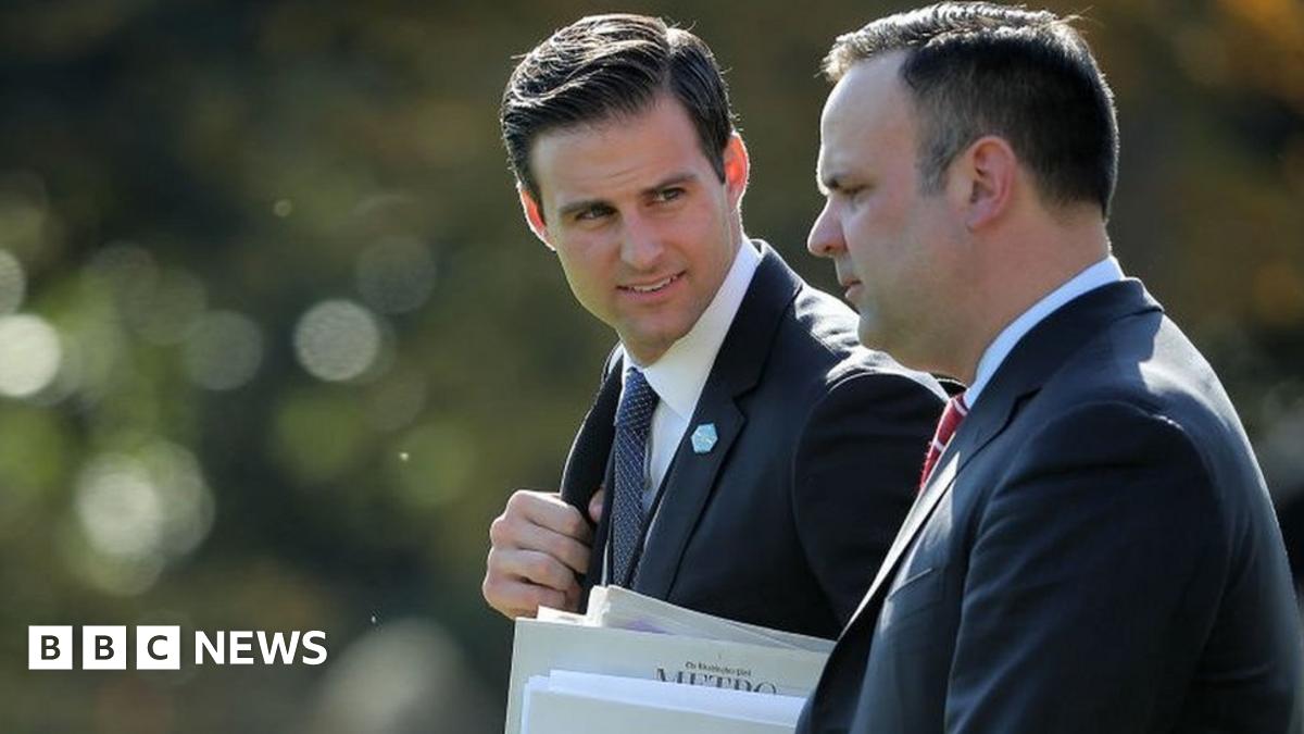 Trump personal aide John McEntee forced out - US media - BBC News