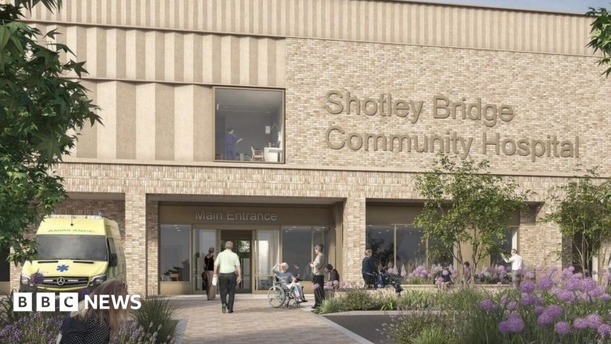 New Shotley Bridge Hospital 'many millions' over budget - BBC News