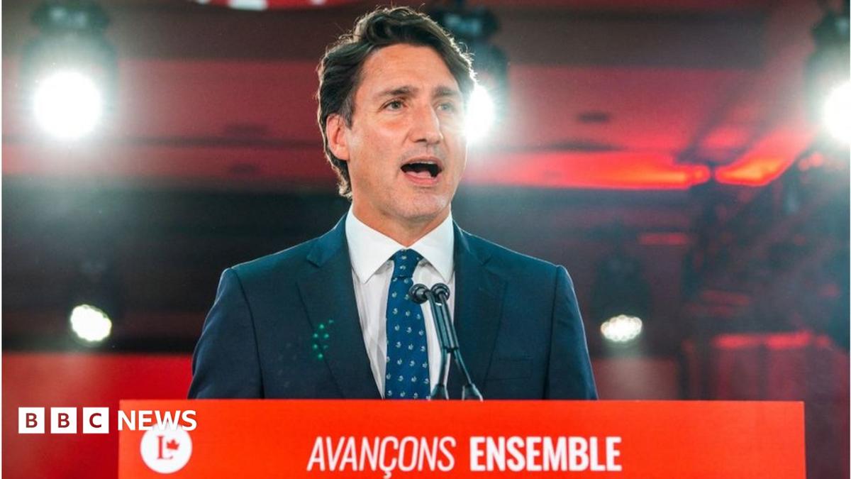 Canada election: Trudeau stays in power but Liberals fall short of ...