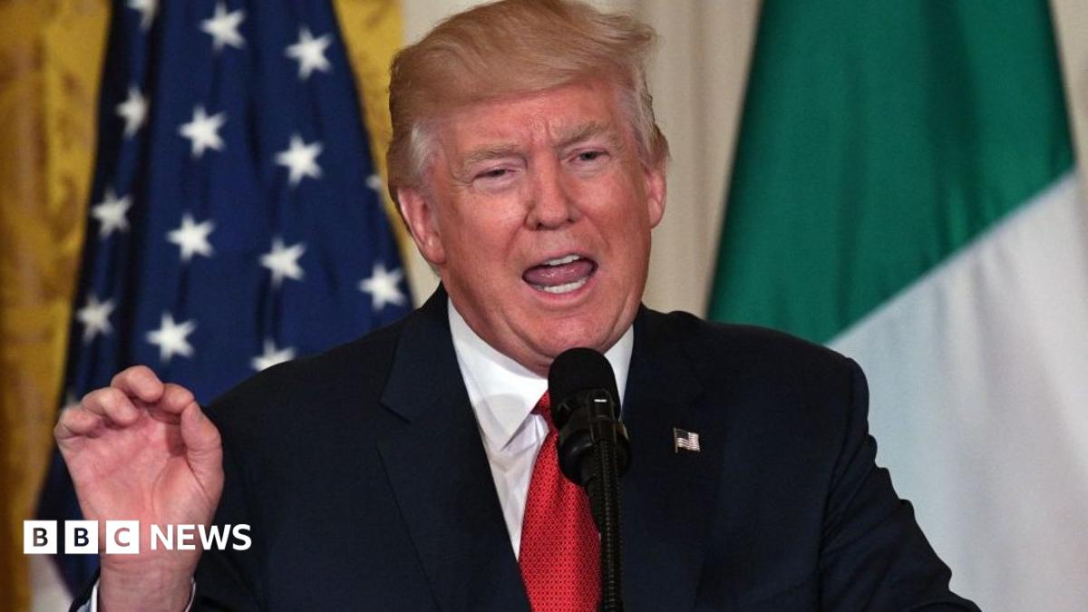 Trump makes a French election prediction - BBC News