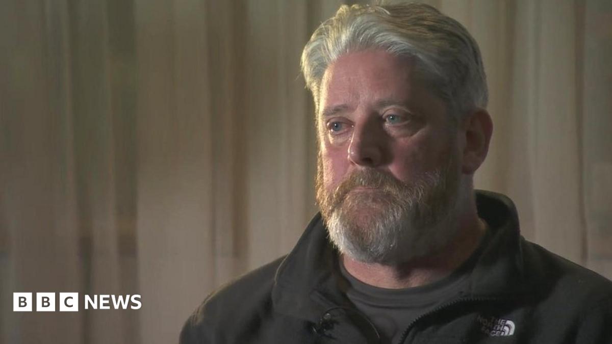 Shooting victim Elle Edwards' dad marches against violent crime - BBC News