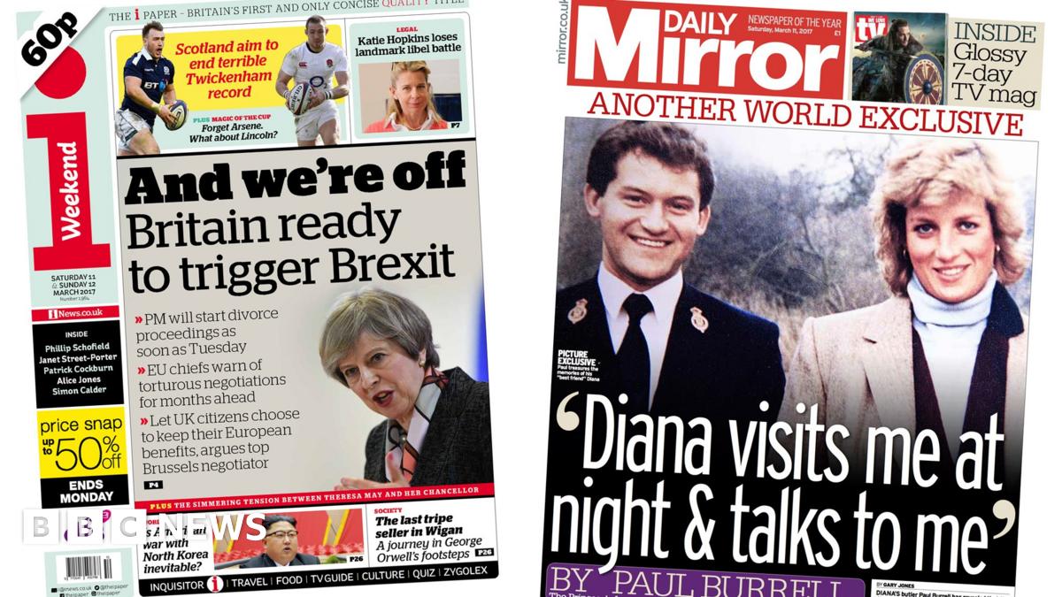 Newspaper headlines: Tory spotlight over Budget - BBC News