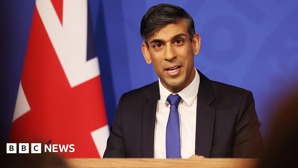Get behind my Rwanda asylum plan, Rishi Sunak tells Tories - BBC News