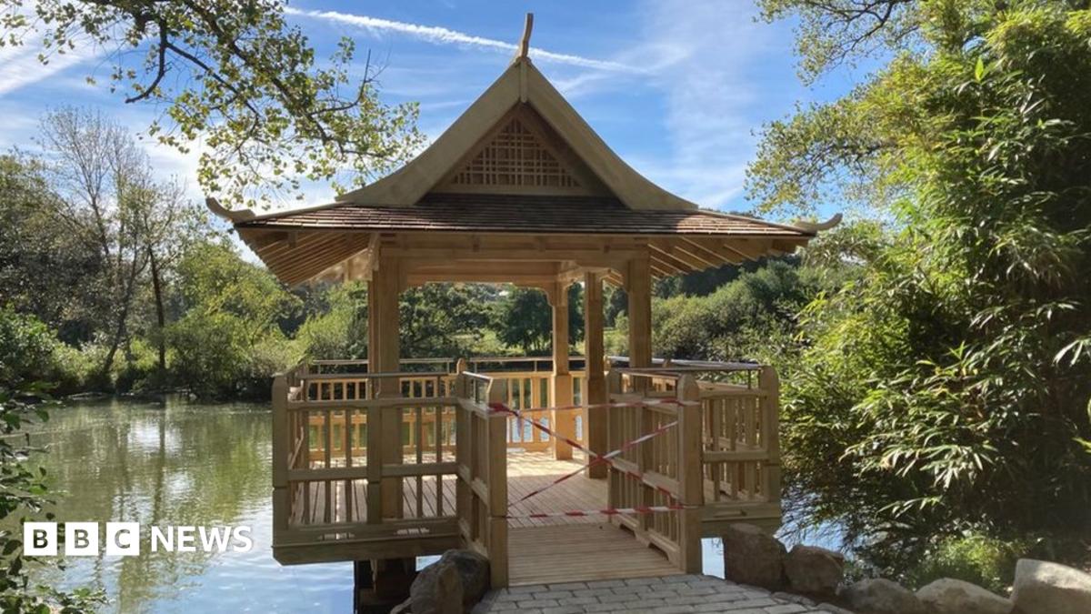 Japanese pavilion in Guernsey reopened with accessibility features ...