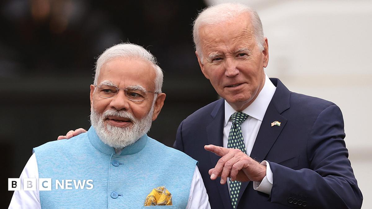 How Modi and Biden turbocharged India-US ties - BBC News