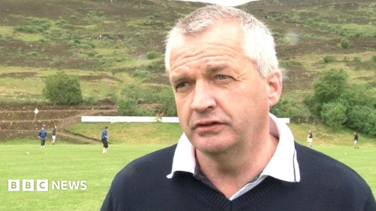 Van driver accused of killing shinty club chieftain in crash - BBC News