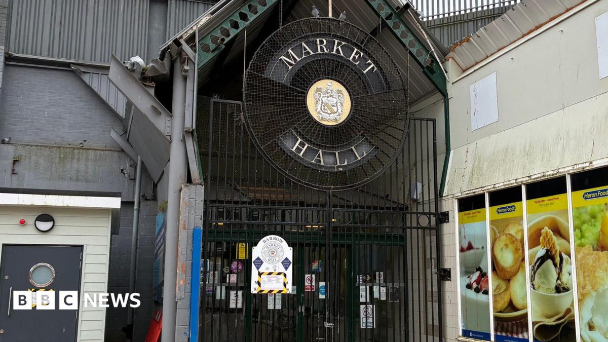 Barrow market village and venue plan after sudden closure - BBC News