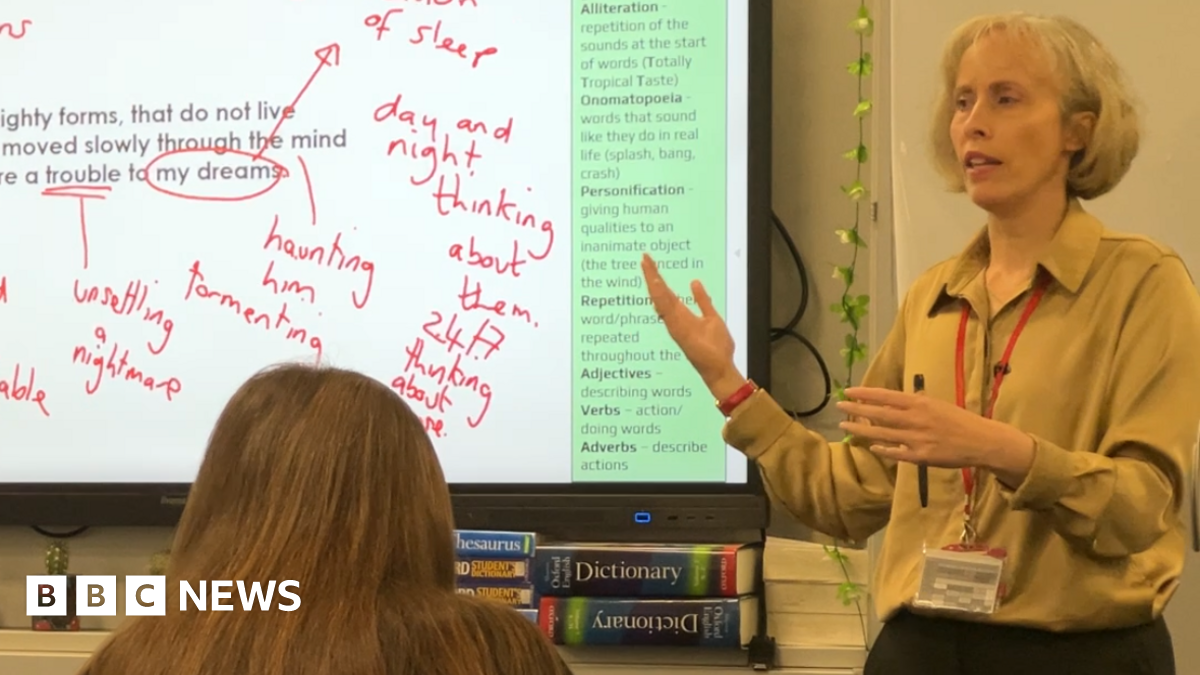 Can teacher shortages be solved by attracting career changers? - BBC News