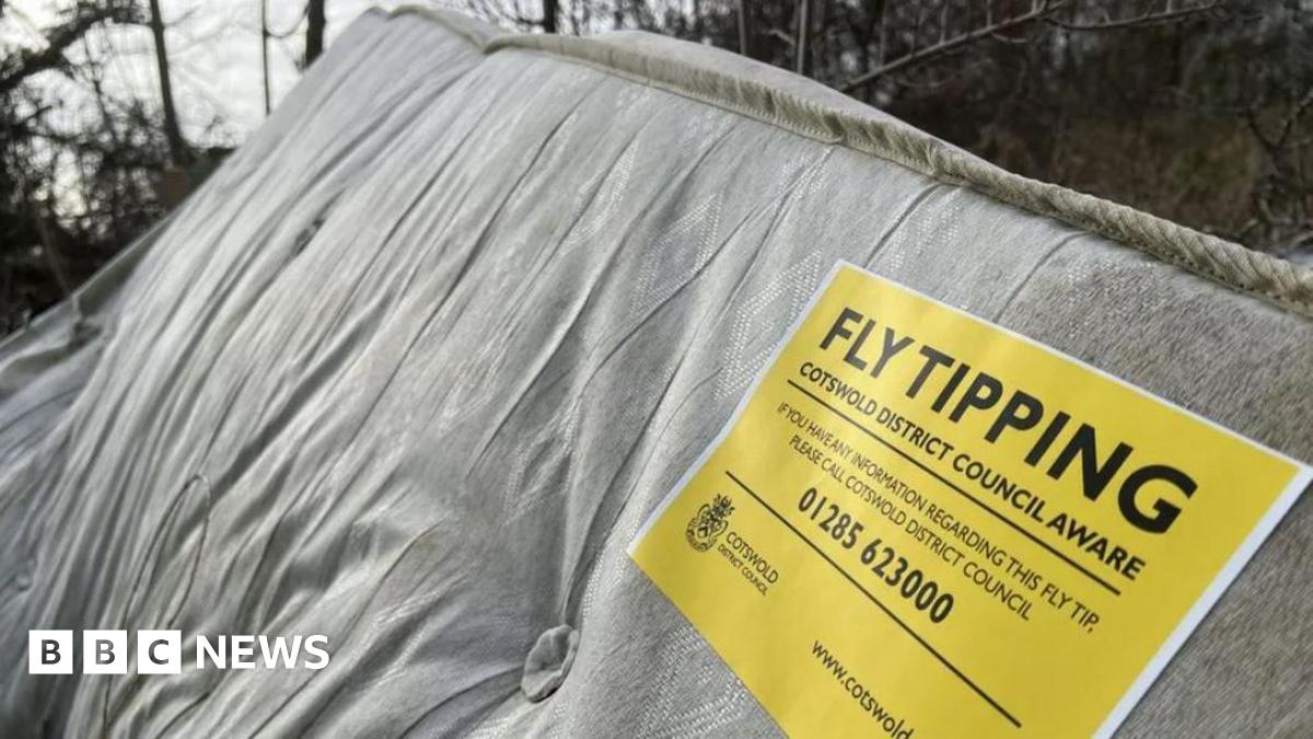 Cotswolds gets government cash to tackle fly-tipping - BBC News