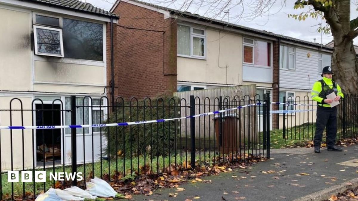 Nottingham: Murder arrest as children, three and one, die in flat fire ...