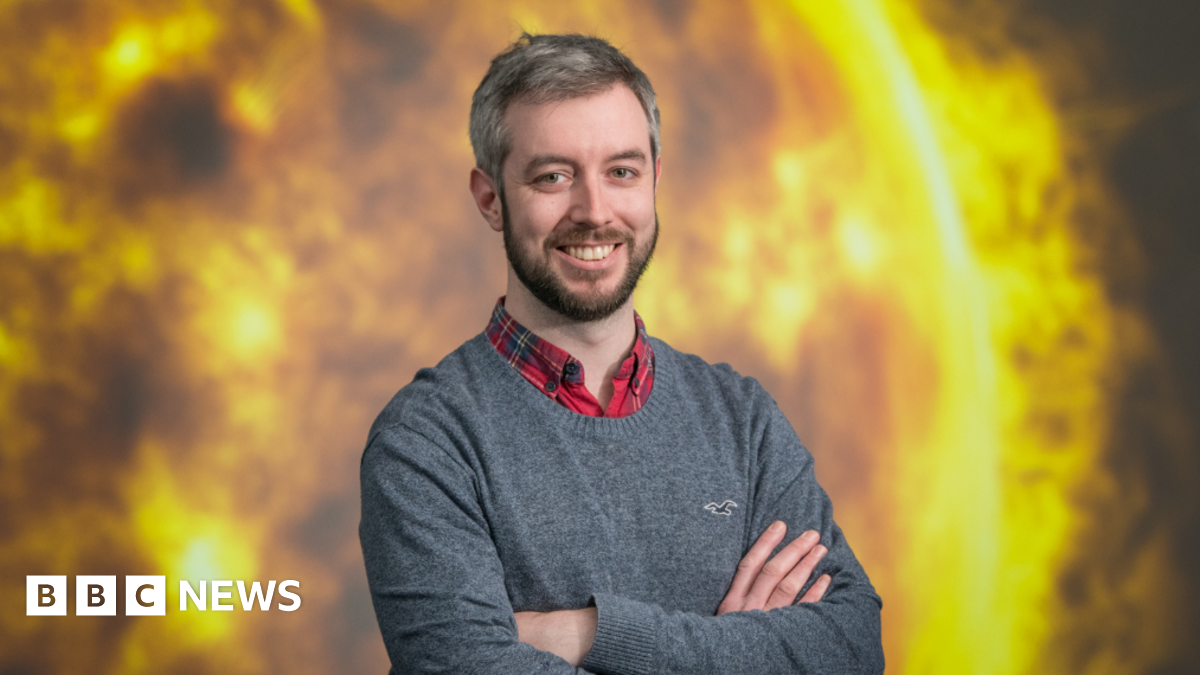 Northumbria University scientist wins space weather model award - BBC News