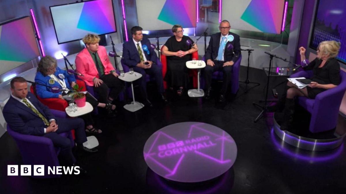 Cornwall debate shines spotlight on NHS and Brexit - BBC News
