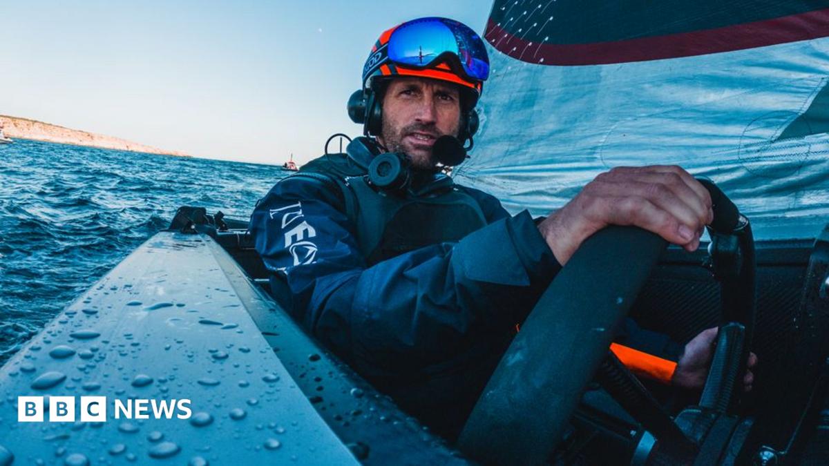 Landlocked Northants at 'centre of America's Cup yacht design' - BBC News