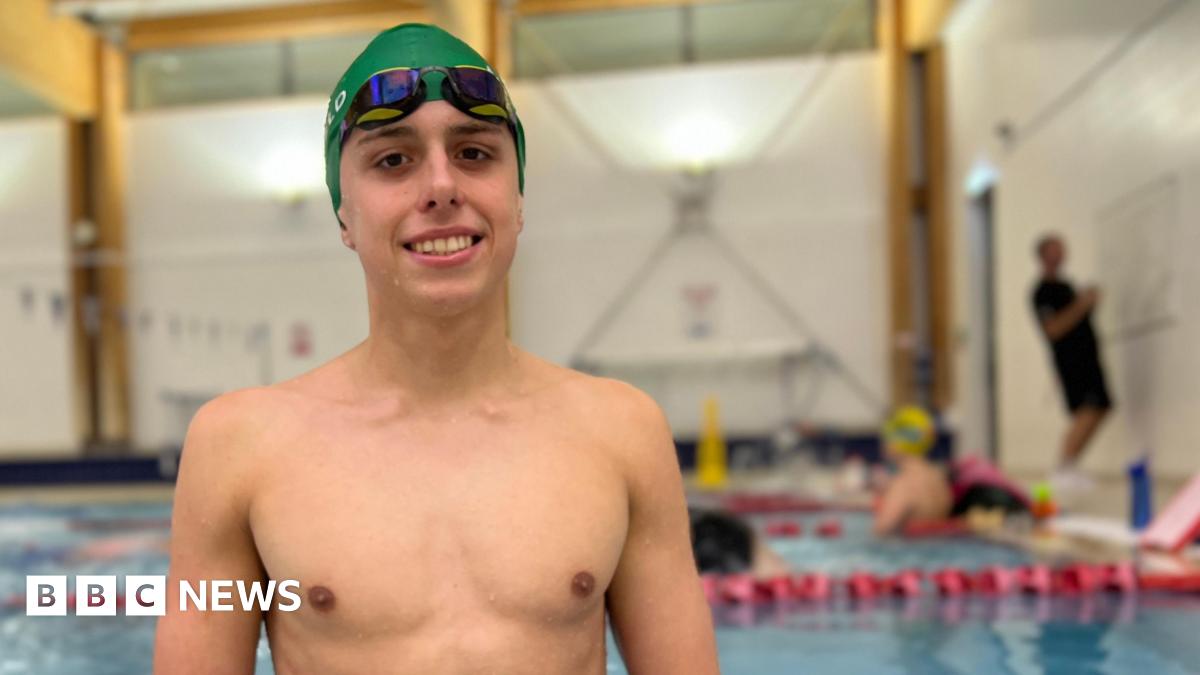 Children in Need challenge could encourage swimming - athlete - BBC News