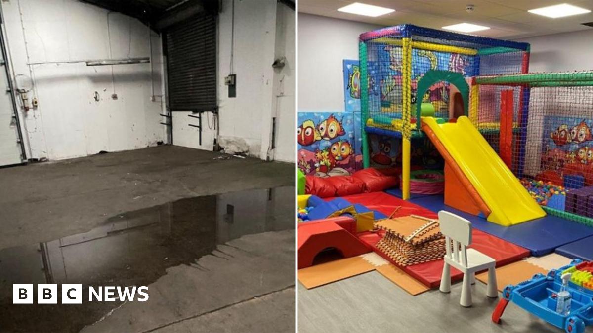 Volunteers help turn Sturminster Newton warehouse into family hub - BBC ...