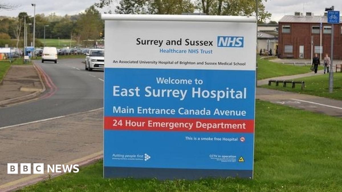 Norovirus: Surrey hospital closes wards after outbreak - BBC News