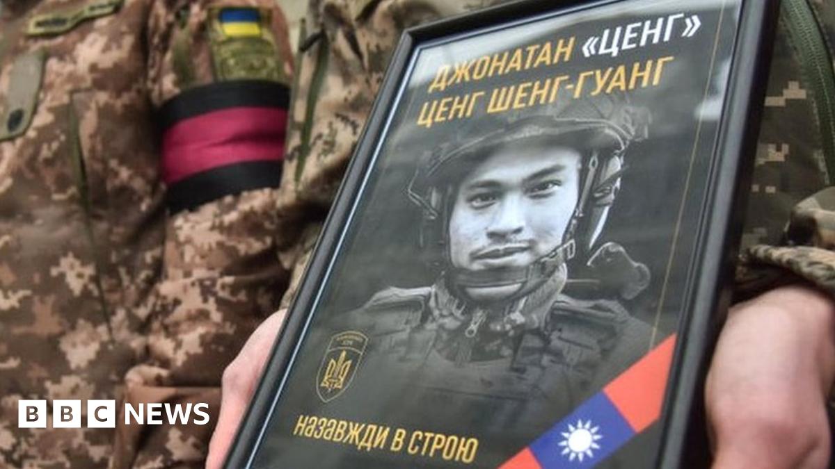Why Taiwanese are among Ukraine's foreign fighters - BBC News
