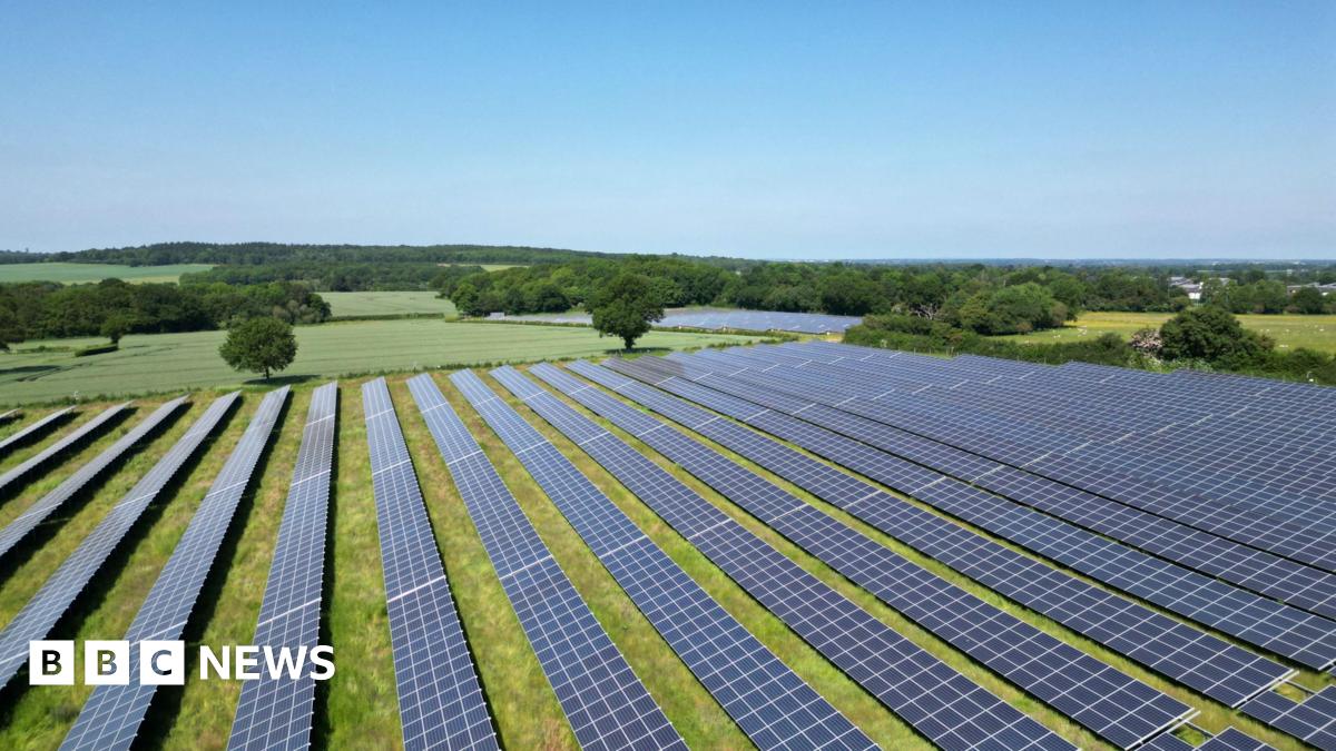 Plans for University of Surrey solar farm near Guildford approved - BBC ...