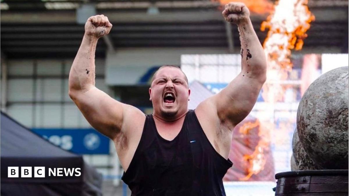 Boston man in bid to win UK's strongman crown - BBC News
