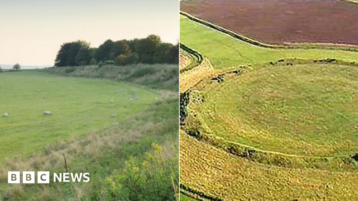 Prehistoric henge discovered in Newbold-on-Stour - BBC News