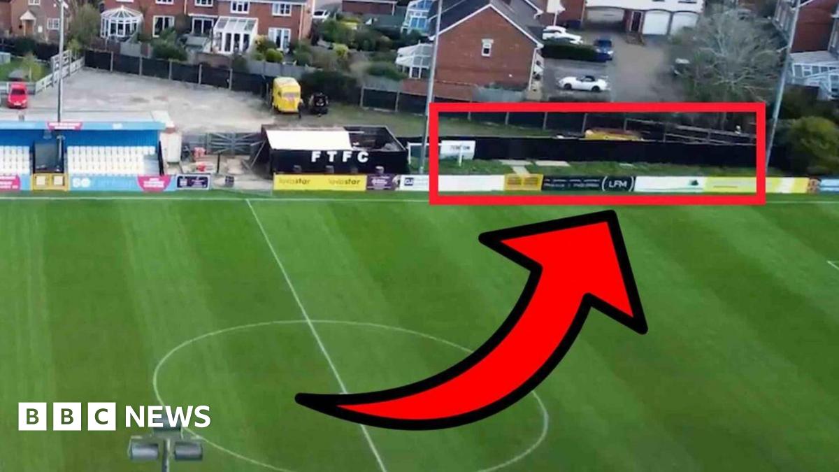 Farnham Town: Club launches crowdfunding appeal for new stand - BBC News