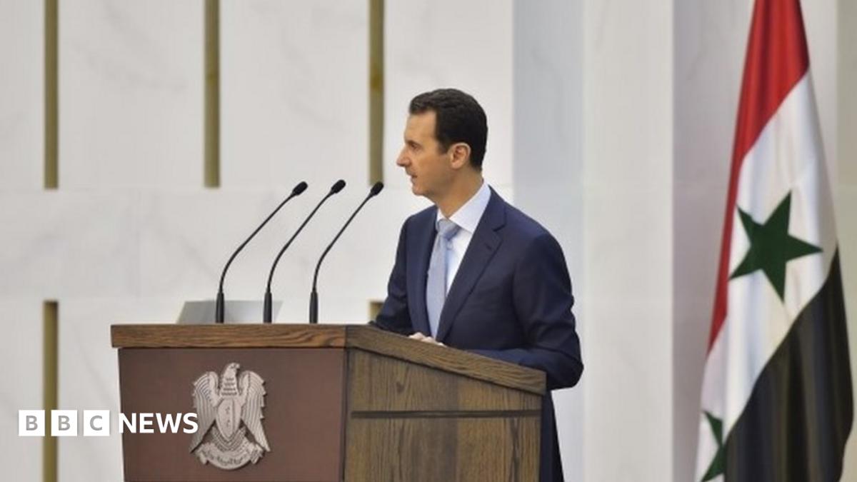Syria: President Assad admits army strained by war - BBC News