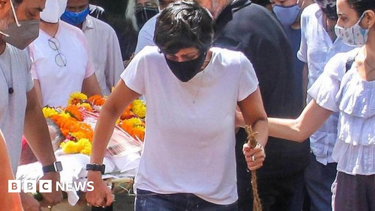 Mandira Bedi: What Hindu scriptures say about women at cremations - BBC ...