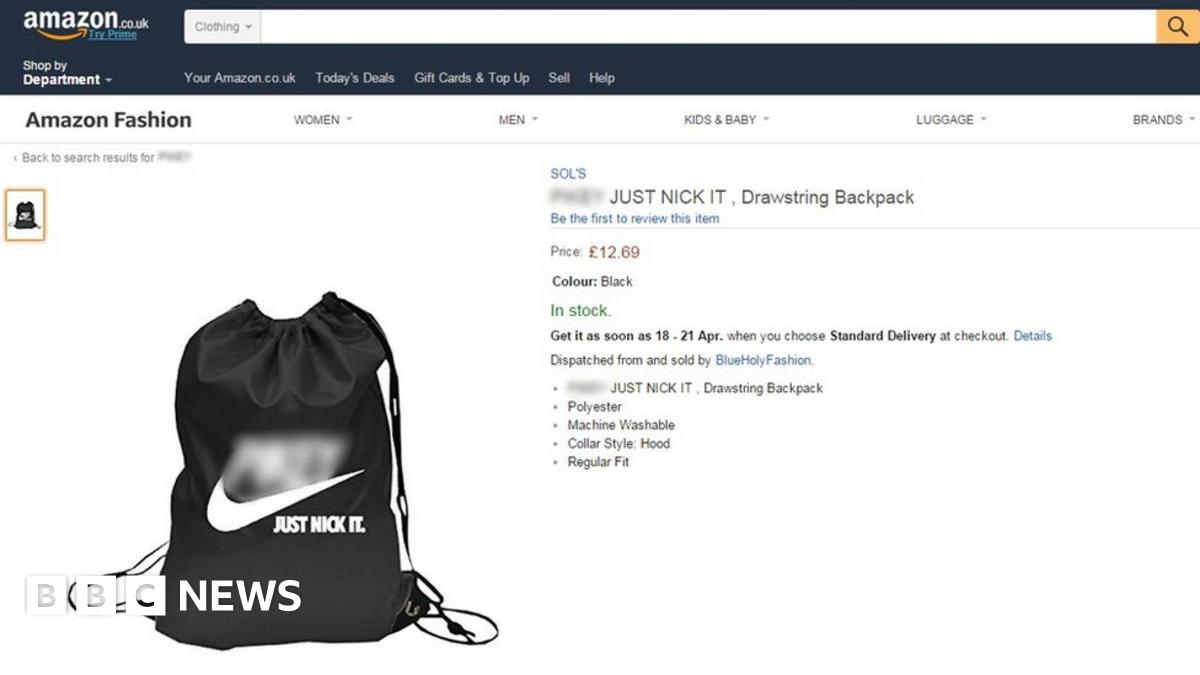 Nike to investigate 'misuse' of logo in race hate merchandise - BBC News