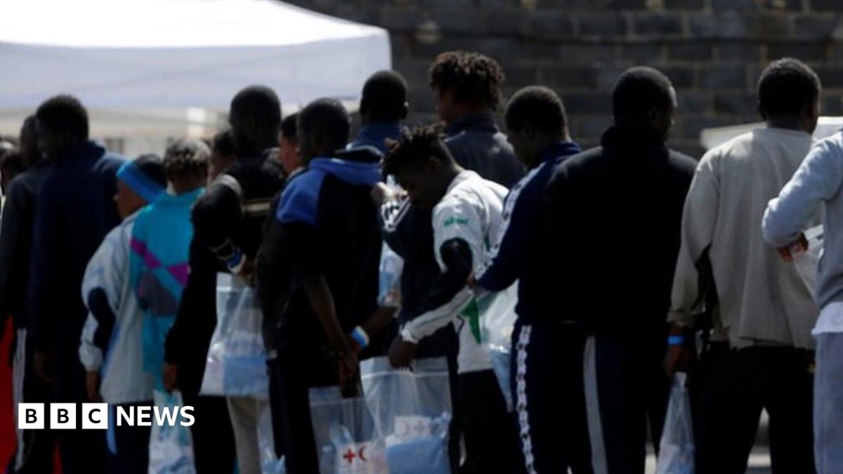 Mafia controlled Italy migrant centre, say police - BBC News