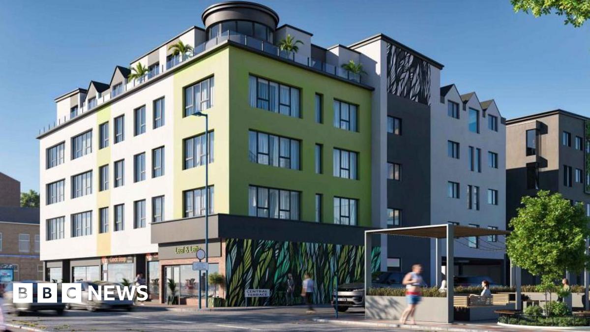 Plans for Redcar town centre flats and penthouses - BBC News