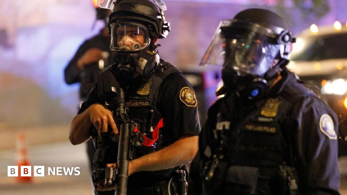 Portland riots: Police crowd-control team resigns after officer ...
