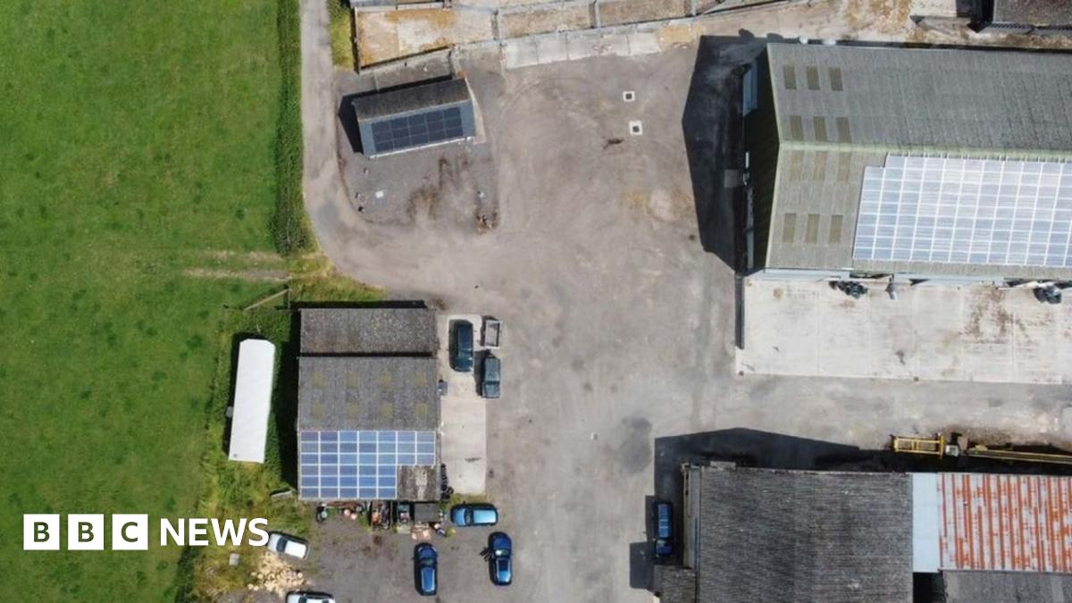 Wiltshire barn to house ski simulator and climbing wall - BBC News